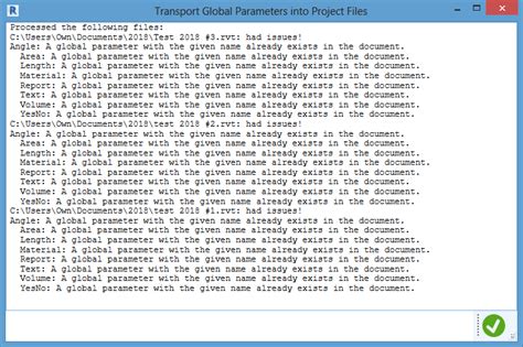 Revit Parameter Organizer Global Parameters Transport To RVT Files RevitNetAddinWizard