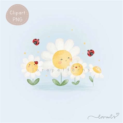 Clipart Png Sweet Daisy Lorarts