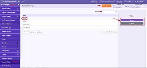 Managing Banner Groups OsCommerce Wiki