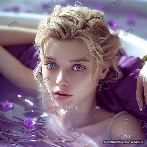 Ai创作图写实少女 Cg插画 写实双鱼男孩 数字美女插画 Cg美女 写实人物设计 Cg绘画 写实cg级 质感合成风 Cg绘画作品 写实美女