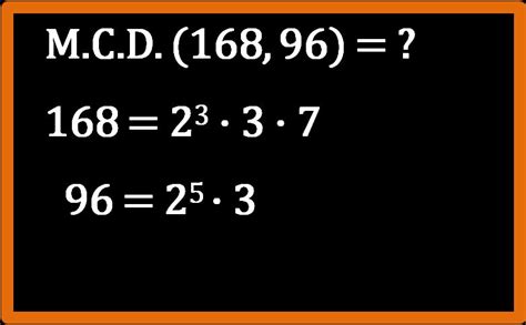 calcolo del massimo comune divisore matematica facile