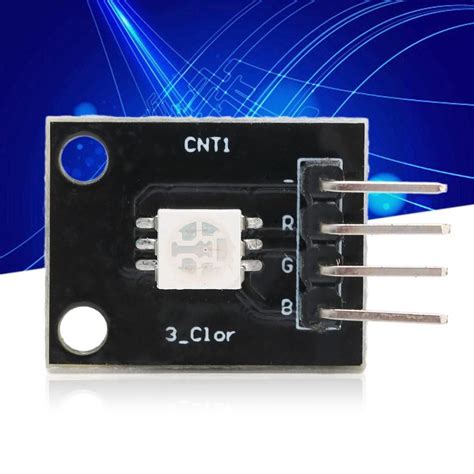 Rrianfo Rgb Smd Led Board Module 3 Colour Light Pwm Modulator Diy Electronic Kit Pcb 5v Ky009
