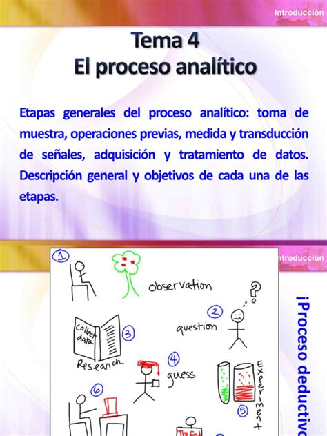 Tema 4 Proceso Analitico Pdf