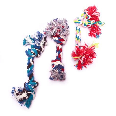 Knotty The Rope Toy 2 Knots Woofkart