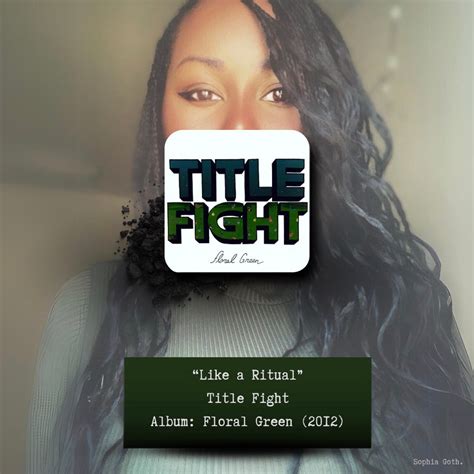 The Band Title Fight Floral Green Album Will Yip Record Producer