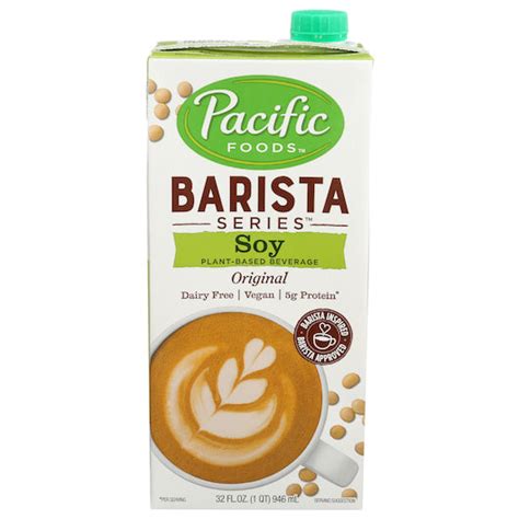 Barista Original Barista Series Soy Milk 32 Fl Oz 12case Pacific