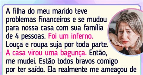 Minha enteada e seus filhos viraram nossa casa de cabeça para baixo Saí e me recuso a voltar