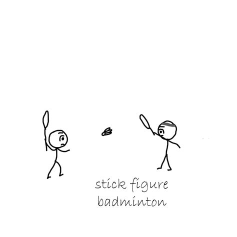 Stick Figure Badminton Joe Vs Opponent By Kenrich11 On Deviantart