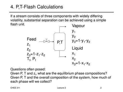 Ppt Pt Flash Calculations Powerpoint Presentation Free Download