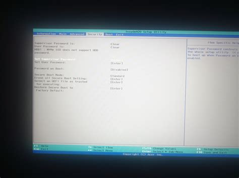 Tpm Not Found On Bios Acer Aspire A Acer Community