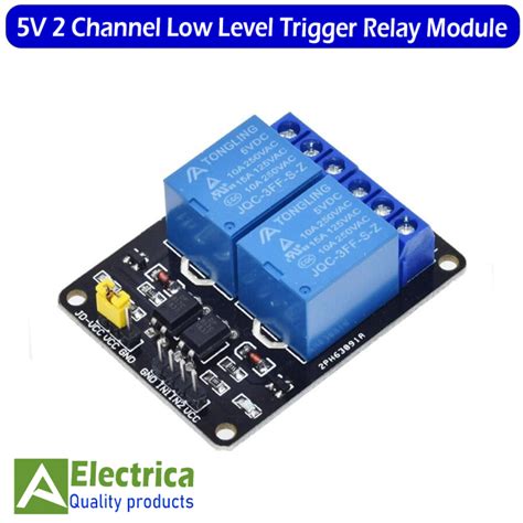 Low Level Trigger Relay Module V Channels With Optocoupler Relay Output Home