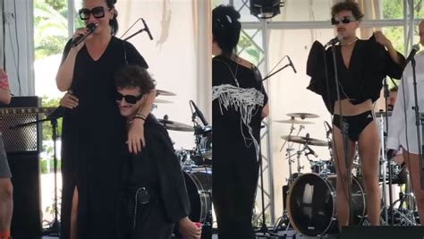 სიმღერის დროს ლელა წურწუმიას მომღერალი სცენაზე გაშიშვლდა ახალი ამბების სააგენტო