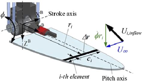 Dimensions For The Blade Element Theory Based Quasi Steady Aerodynamic