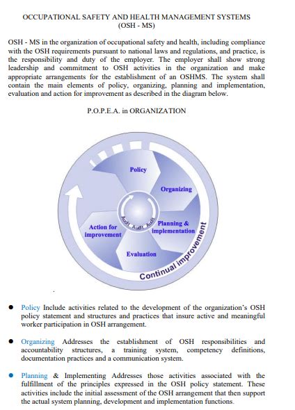 Solved Occupational Safety And Health Management Systems