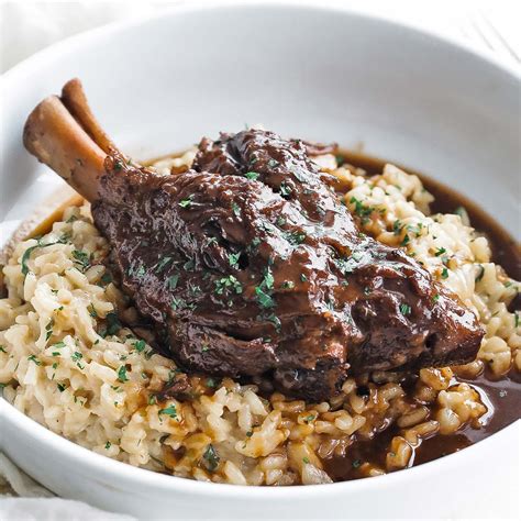 Braised Lamb Shanks Recipe Chef Billy Parisi