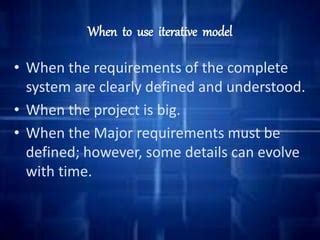 Iterative Enhancement Model PPTX Technology Computing