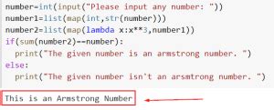Armstrong Number In Python Python Guides