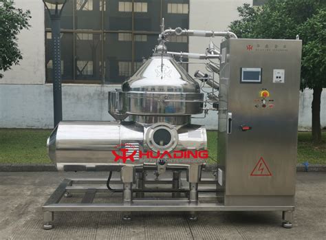 Professional Latex Rubber Disc Stack Centrifuge Separator