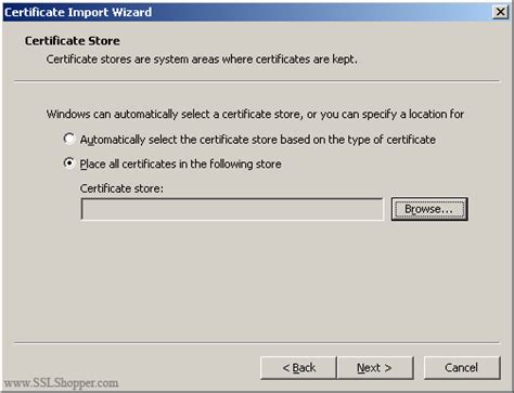 Microsoft Iis 6 Ssl Installation Instructions Ravinder Thupakulas Blog