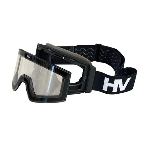 Heatvue Heatwave Heated Goggle Black Clear Snowbigdeal
