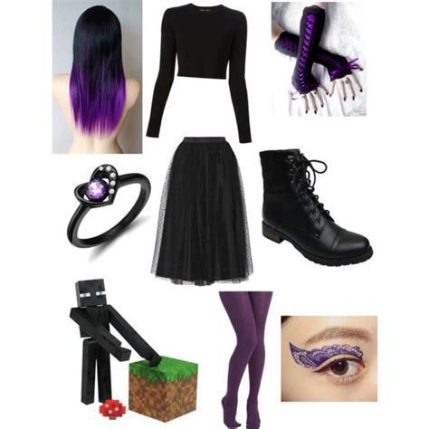 Enderman Outfit Minecraft Outfits Movies Outfit Kawaii Fashion Outfits