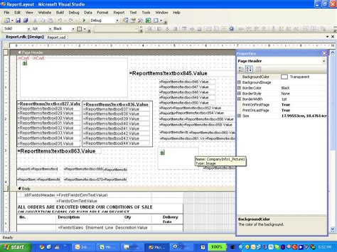 Report Page Header Not Printing In Every Page Mibuso Com