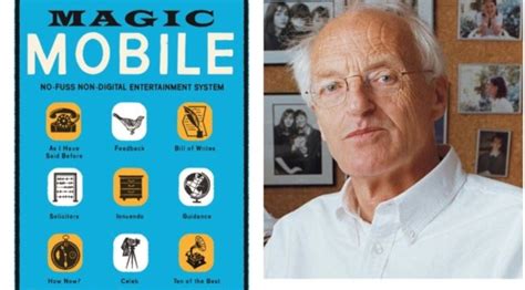 Interviews 86 Year Old British Author Michael Frayn “magic Mobile” Boomers Daily