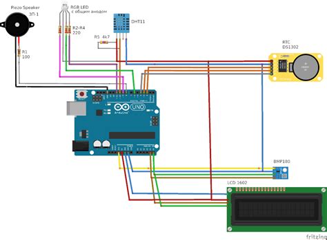 Arduino метеостанция на Bmp180 Dht11 Файлы для скачивания Каталог