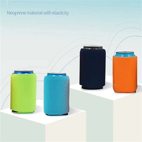 맥주 슬리브 캠핑 캔 컵 소다 커버 네오프렌 음료 쿨러 휴대용 병 파티 결혼식 생일용 야외 슬리브 1 개 Aliexpress
