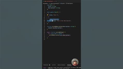 What Is Type Narrowing In Typescript Youtube