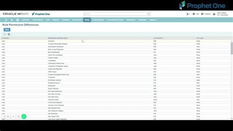 Show Role Differences Netsuite Tips And Tricks Prophet One Blog