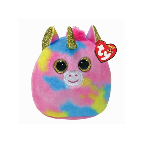Ty Mini Squish A Boo Fantasia Unicorn Plush Toy