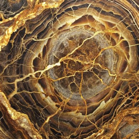 A Fossil Has A Pattern Of A Fossilized Shell Premium Ai Generated Image