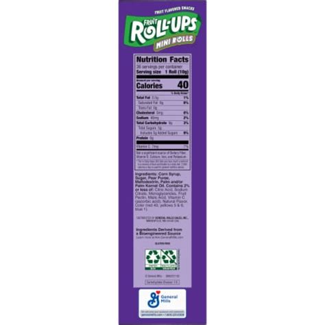 Fruit Roll Ups Mini Rolls Screamin Strawberry Fruit Flavored Halloween