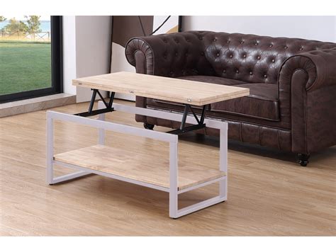 Mesa Centro Elevable Y Extensible Merkamueble