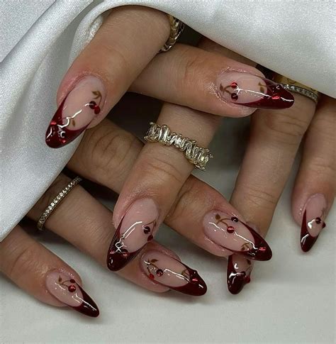 12 Burgundy Nail Art Ideas For A Cherry Mocha” Fall