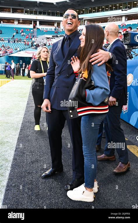 Alex Rodriguez And His Daughter Ella Alexander Rodriguez Walk On The