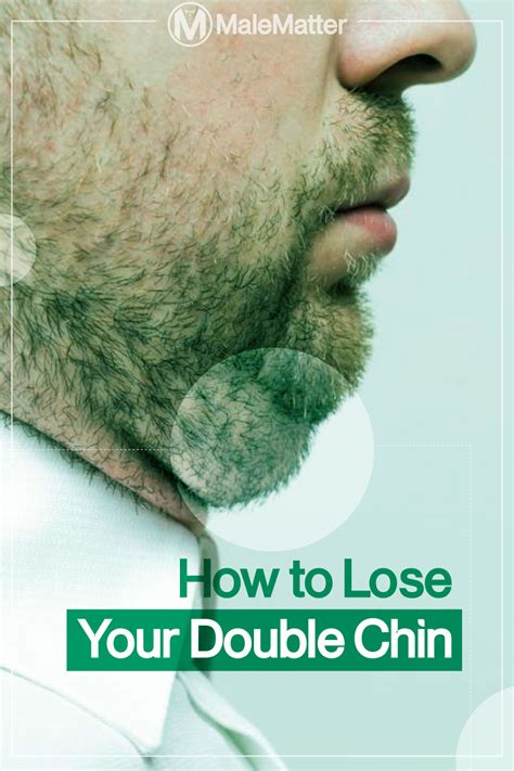 How To Lose Your Double Chin Male Matter