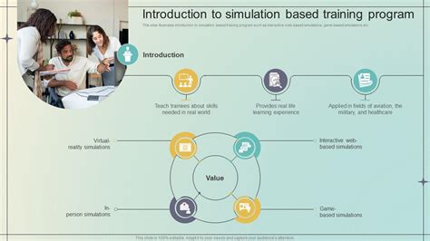 immersive training for practical introduction to simulation based