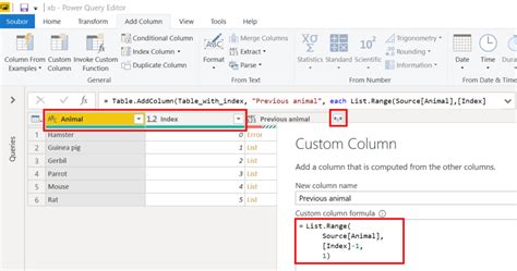 Value From Previous Row Power Query M Language Trainings Consultancy Tutorials