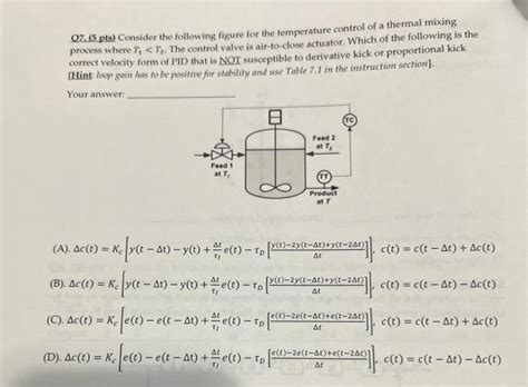 Solved Q7 5pts Consider The Following Figure For The