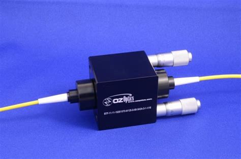 Oz Optics Variable Bandwidth Tunable Filter Tls Te Lintelo Systems