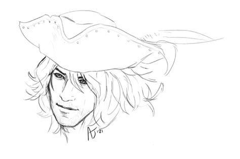 A Quick Sketch Of Ardyn Finally Im Getting His Face Down I Really