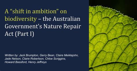 Gerry Bean On Linkedin A “shift In Ambition” On Biodiversity Dla Piper