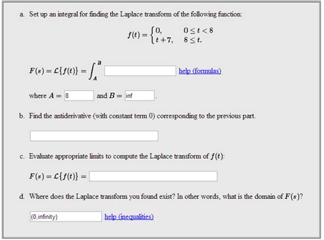 Problem 1 The Graph Of F T Is Given In The Figure Chegg Com