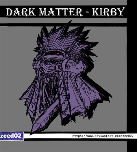 Dark Matter Kirby By Zeed02 On Deviantart
