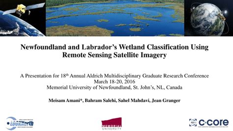 Pdf Newfoundland And Labradors Wetland Classification Using Remote Sensing Satellite Imagery