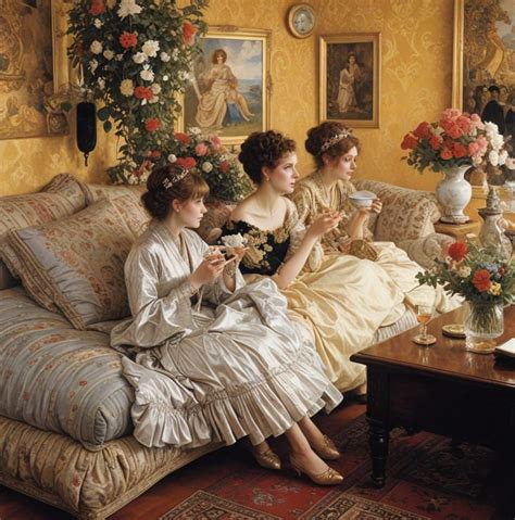 Sisters Eating And Watching Tv Wink Wink