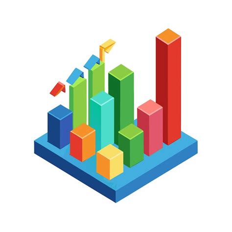 인포그래픽 차트 개념 설명 프리미엄 벡터