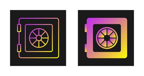 Vault Vector Icon 23962727 Vector Art At Vecteezy